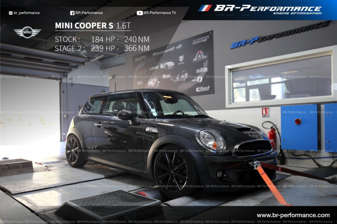 Mini Cooper S ... R56 S stage 2 - BR-Performance Barcelona - Reprogramación de centralitas